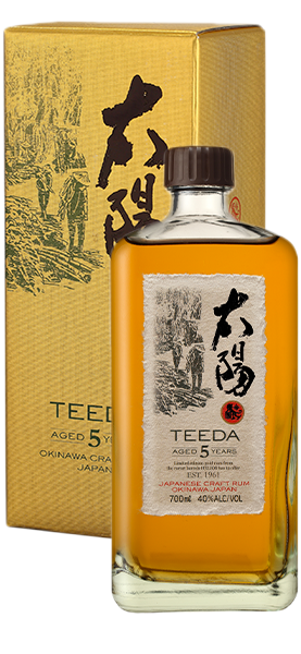Teeda Aged 5 Years Japanese Okinawa Craft Rum | Svinando